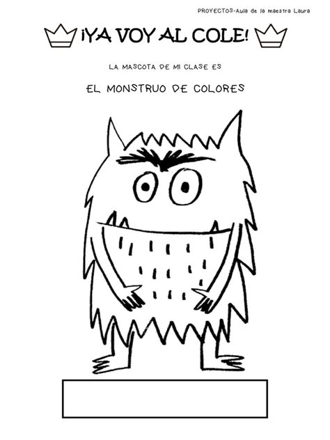 Proyecto Monstruodecolores Inicio Pdf