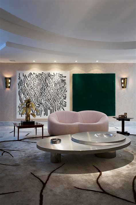 Contemporary Futuristic Center Table In Stainless Steel For Sale At