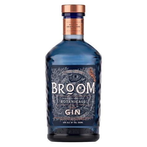 Broom Small Batch Dry Gin 500ml Winebros