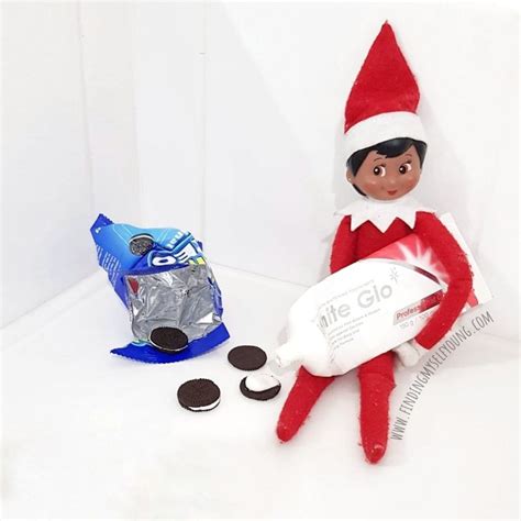 Elf On The Shelf Mini Oreos Toothpaste Prank Finding Myself Young