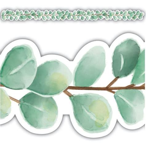 Border Eucalyptus Die Cut 1067m Edsco