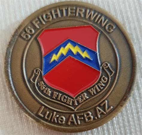 Luke Air Force Base 56th Fighter Wing Challenge Coin Medical Op