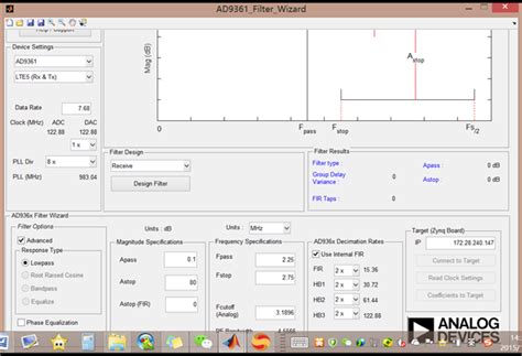 how to target zynq board to filter design wizard by matlab qanda