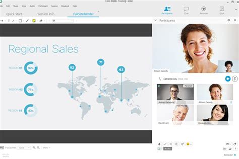 Dynamic Interactive Corporate Learning With Cisco Webex Training