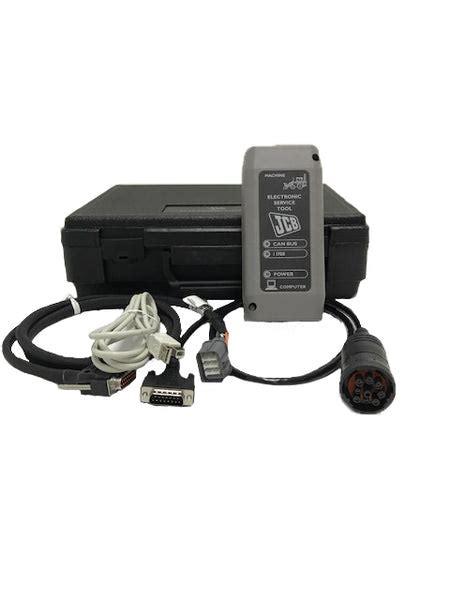 Jcb Data Link Adapter Kit Genuine Complete Jcb Diagnostic Kit Includ