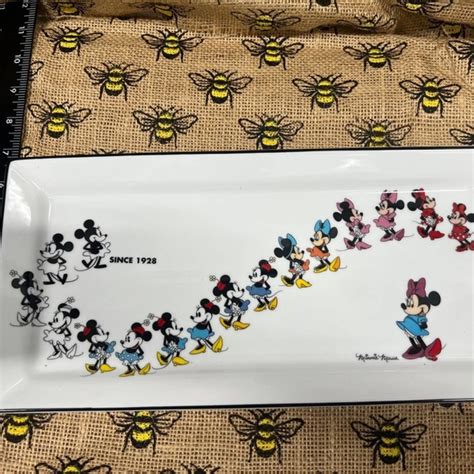Disney Accents Disney Minnie Mouse Evolution Tray Platter From 928