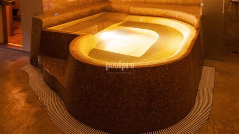 Privačioje Erdvėje įrengtas Baseinas Ir Pirtis Poolpro