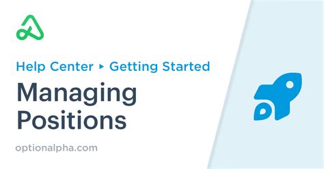 Managing Positions Option Alpha