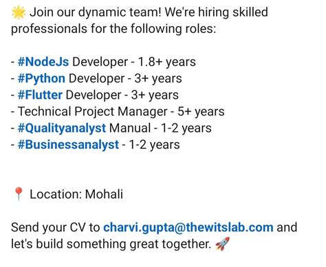sneh gupta on linkedin qa mohali
