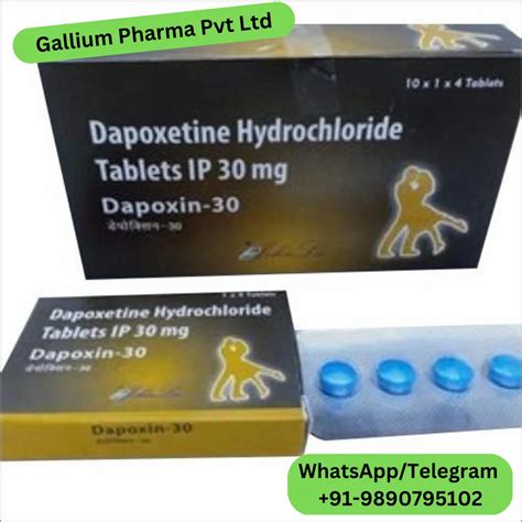 Dapoxetine Hydrochloride Tablets At Rs 255stripe Azamshah Layout