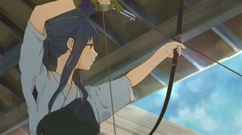 Safebooru 1girl Archery Arrow Projectile Black Hair Bow Weapon