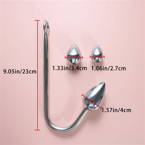 Stainless Steel Bondage Anal Hook With 3 Ballsmature Fetish Etsy