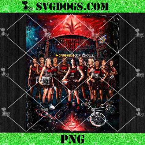 Stranger Things Indiana Fever 2025 Png