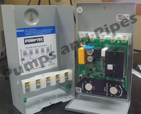 Pumptec Submersible Pump Protection System 230 Volt Single Phase 50 Hz