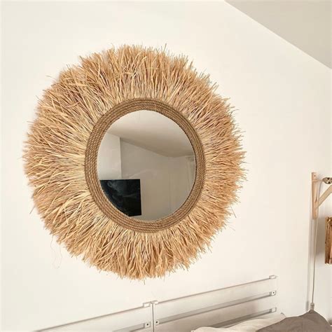 Seagrass Mirror Etsy