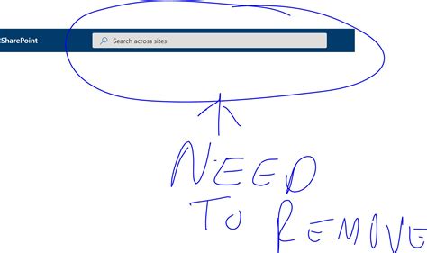 Remove Or Hide Search Box From SharePoint Online Modern Experience Communication HUB