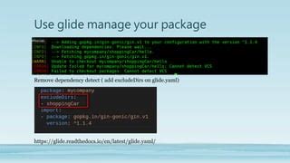 Golang Start And Tips Ppt
