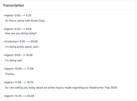 Bring Your Own Transcripts Voxjar Ai For Call Center Quality Assurance