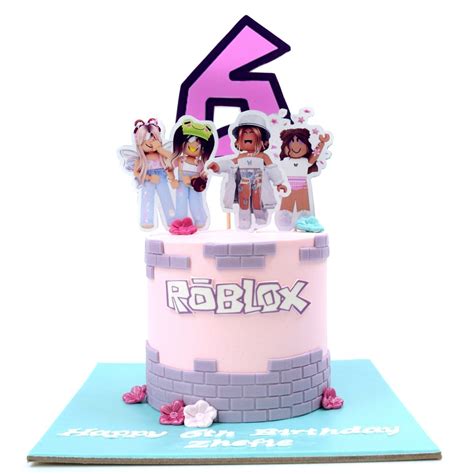 Girl Birthday Cake Roblox Cake At Irma Rushing Blog