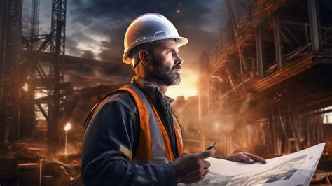 Engineer Analyzing Construction Plans Free Photo Rawpixel