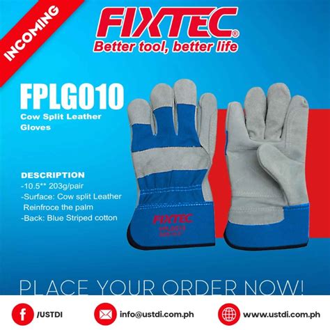 Fixtec Latex Coated Gloves Fplcg01 Furniture And Home Living Security