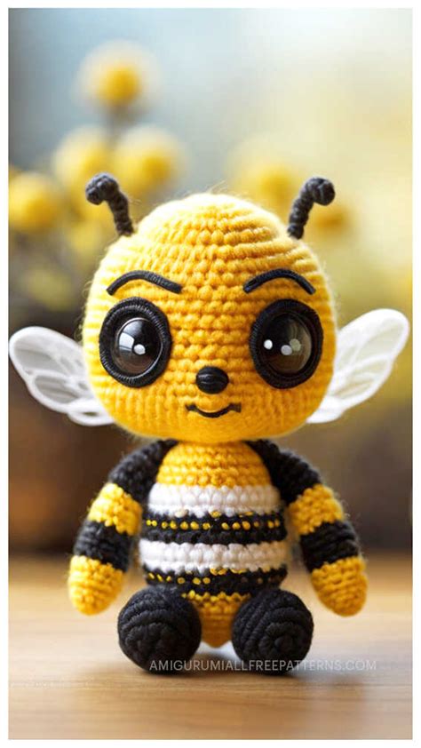 Crochet Bee Chen Amigurumi Free Pattern