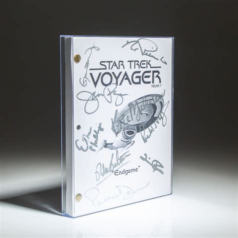 Star Trek Voyager Endgame The Series Finale By Star Trek Fine