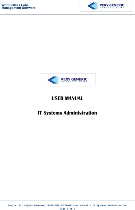 sample system administration manualx admin manual