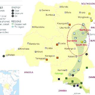 Map Of Minerals In The Drc Bbc 2012 Download Scientific Diagram