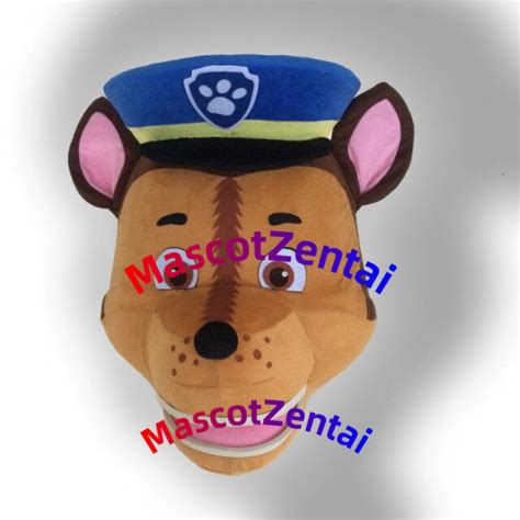 Blue Paw Patrol Chase Mascot Costume