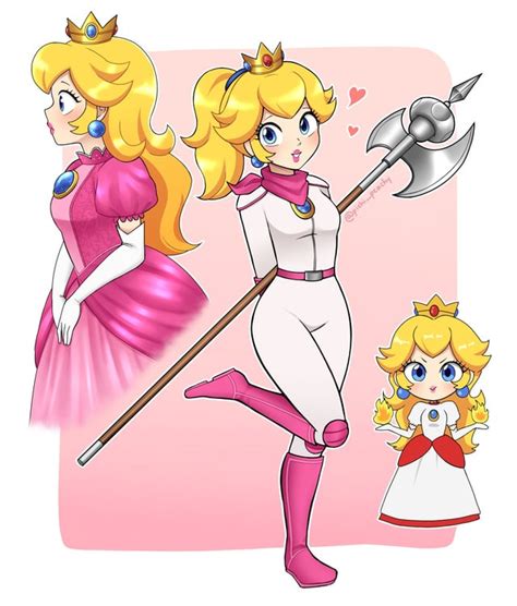 Princess Peach By Pichi Peachy R Mushroomkingdomwaifus