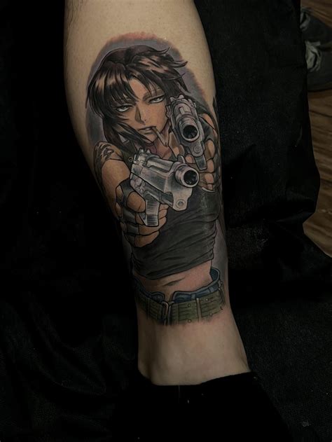 Black Lagoon Revy Tattoo