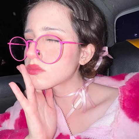 Neon Pink Nerd Glasses