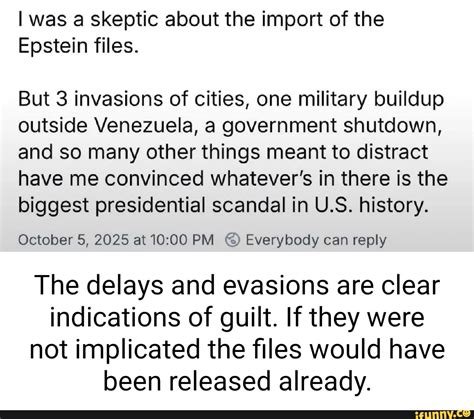 I Was A Skeptic About The Import Of The Epstein Files But 3 Invasions