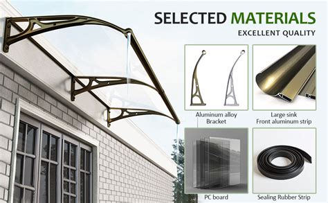 Window Awnings Exterior Awnings For Doors Polycarbonate