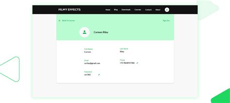 UI Design For E Learning Website Behance