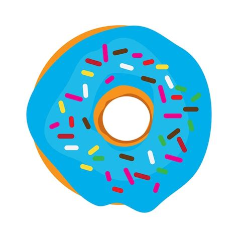 Donut Cake Logo Vector Premium Vector