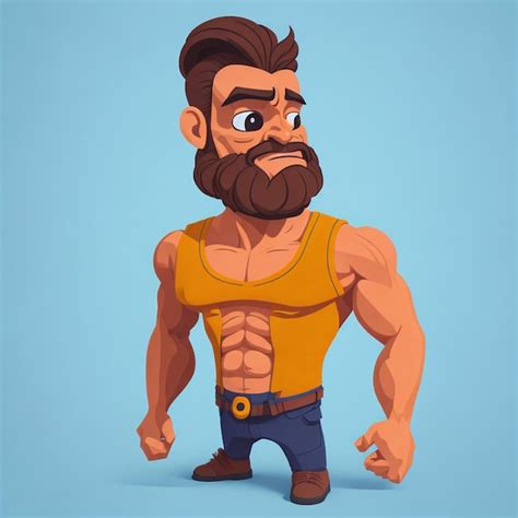 Premium Photo Cute Boy Cartoon Boy Love Icon Image Cute Comic Style