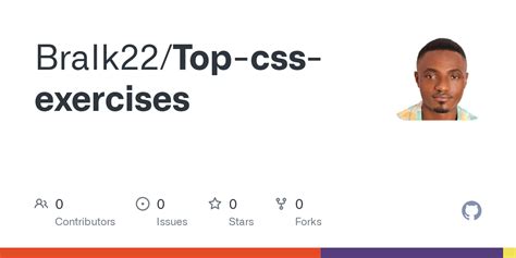 Github Braik22top Css Exercises