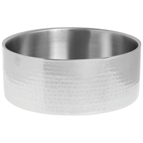 American Metalcraft 220 Oz Straight Sided Double Wall Hammered