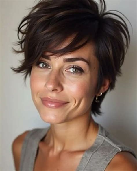 10 Cortes De Pelo Pixie Largo Que Favorecen A Las Caras Redondas