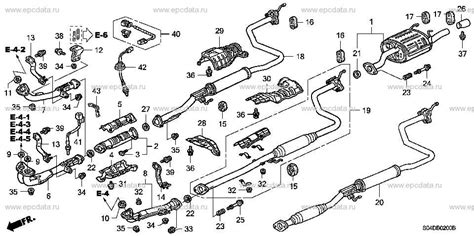Discover The Exhaust System Diagram Of A 2001 Honda Civic Ex