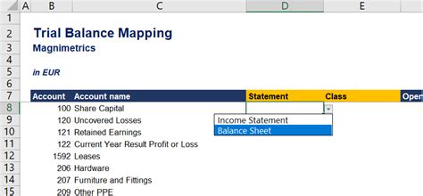 Trial Balance Mapping For Financial Reports Magnimetrics