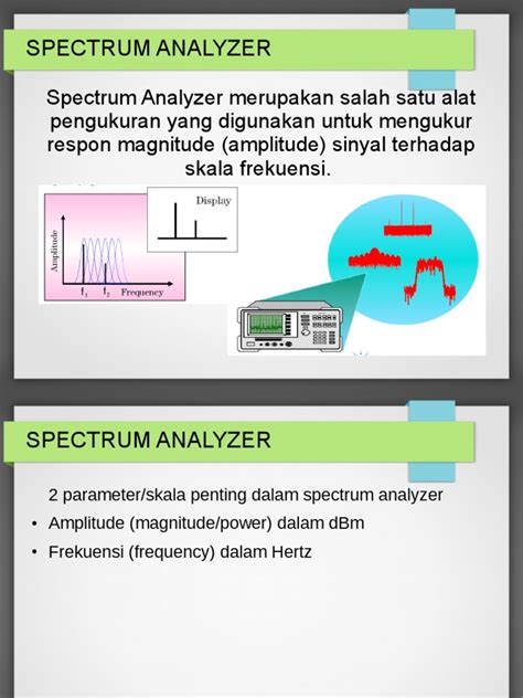 Spectrum Analyzer Basic Pdf
