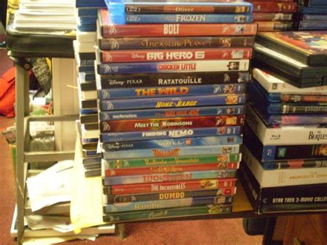 20 Disney Animated Dvd Lot Frozen Nemo Wall E Dumbo Lilo And Stitch 2