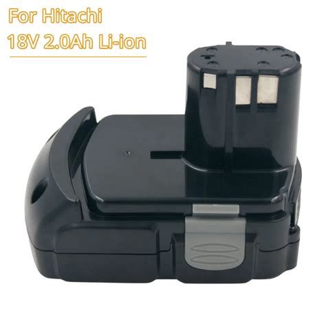 Bateria De Substituição 2000mah Lithium 18v Para Hitachi Bateria