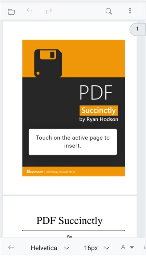 Annotations In Mobile View Using Sfpdfviewer Component Syncfusion