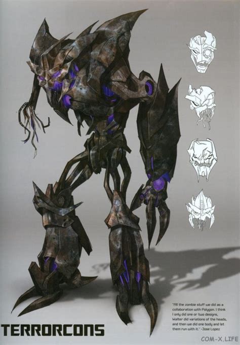 Transformers Prime Terrorcon Breakdown