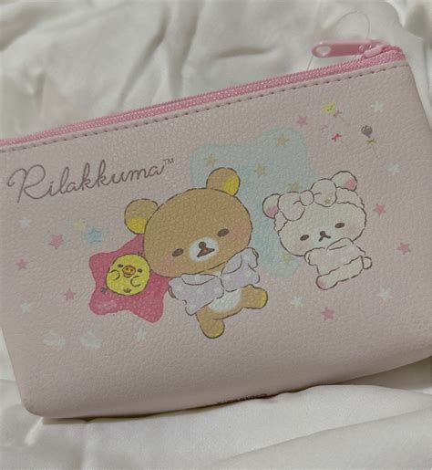 San X Original Rilakkuma Zipper Pouch Womens Fashion Bags And Wallets