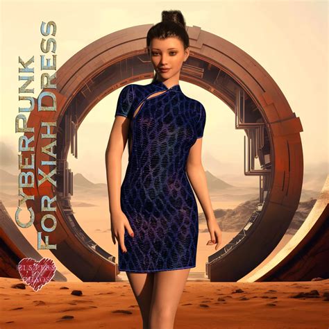 Sic Cyberpunk For Xiah Dress ⋆ Freebies Daz 3d